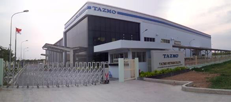 NHÀ MÁY TAZMO VIET NAM FACTORY | Thăng Tiến - Công ty Cổ Phần Kỹ thuật Thăng Tiến